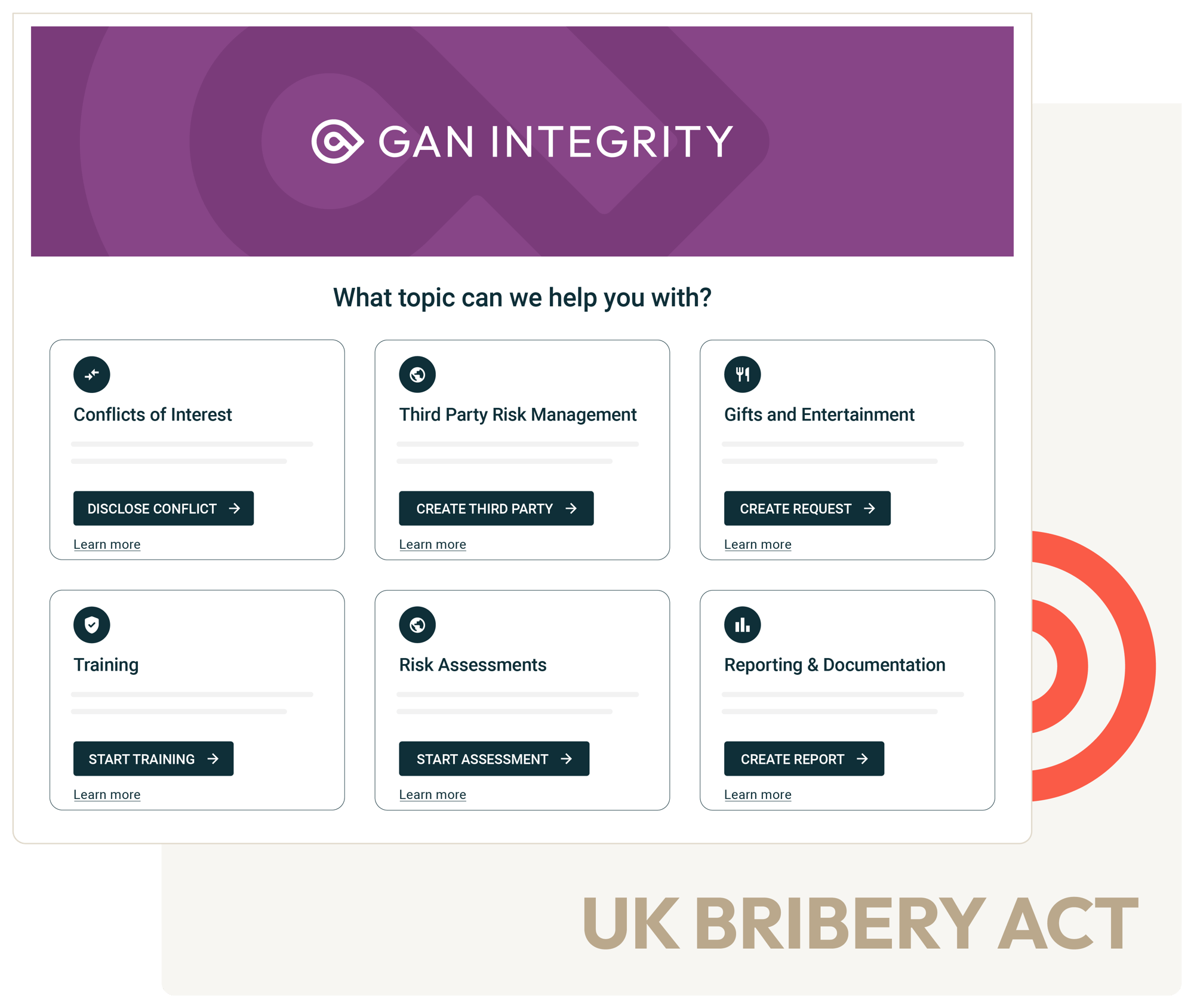 Compliance Solutions for the UK Bribery Act - GAN Integrity